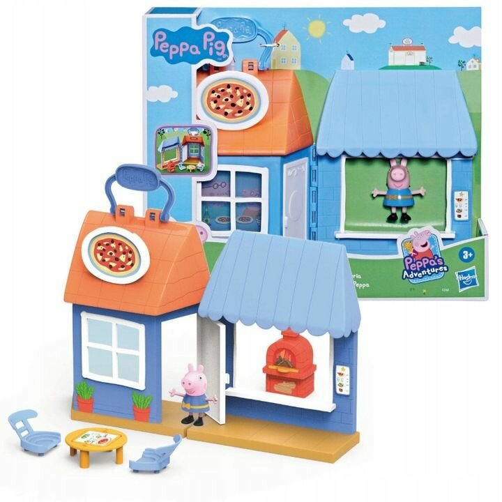 Фигурки Hasbro Свинка Пеппа - Игровой набор Пиццерия - Хасбро F2169