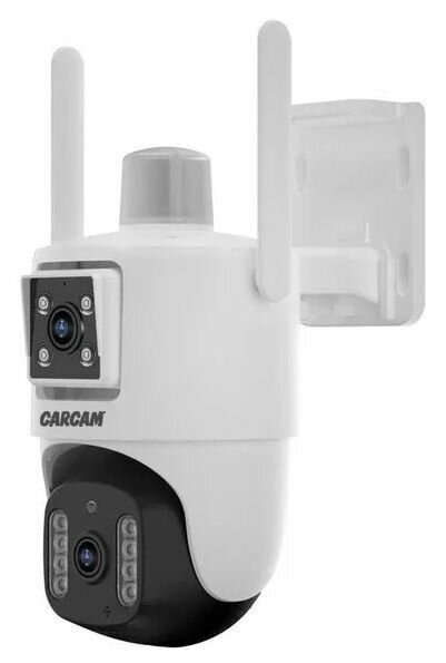 Поворотная Wi-Fi камера CARCAM 4MP Outdoor PTZ 10x Zoom Triple Lens Dual View Camera V380BP3DL-WiFi