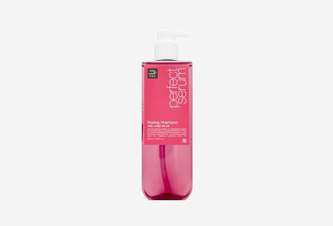 Питательный шампунь для волос MISE EN SCENE Perfect serum styling shampoo 680 мл