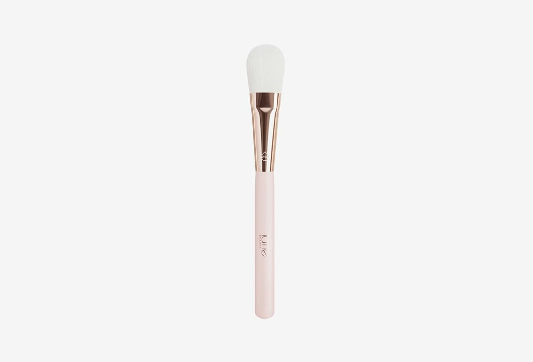Кисть для моделирования лица LATTE BEAUTY Cat's Tongue Foundation Brush