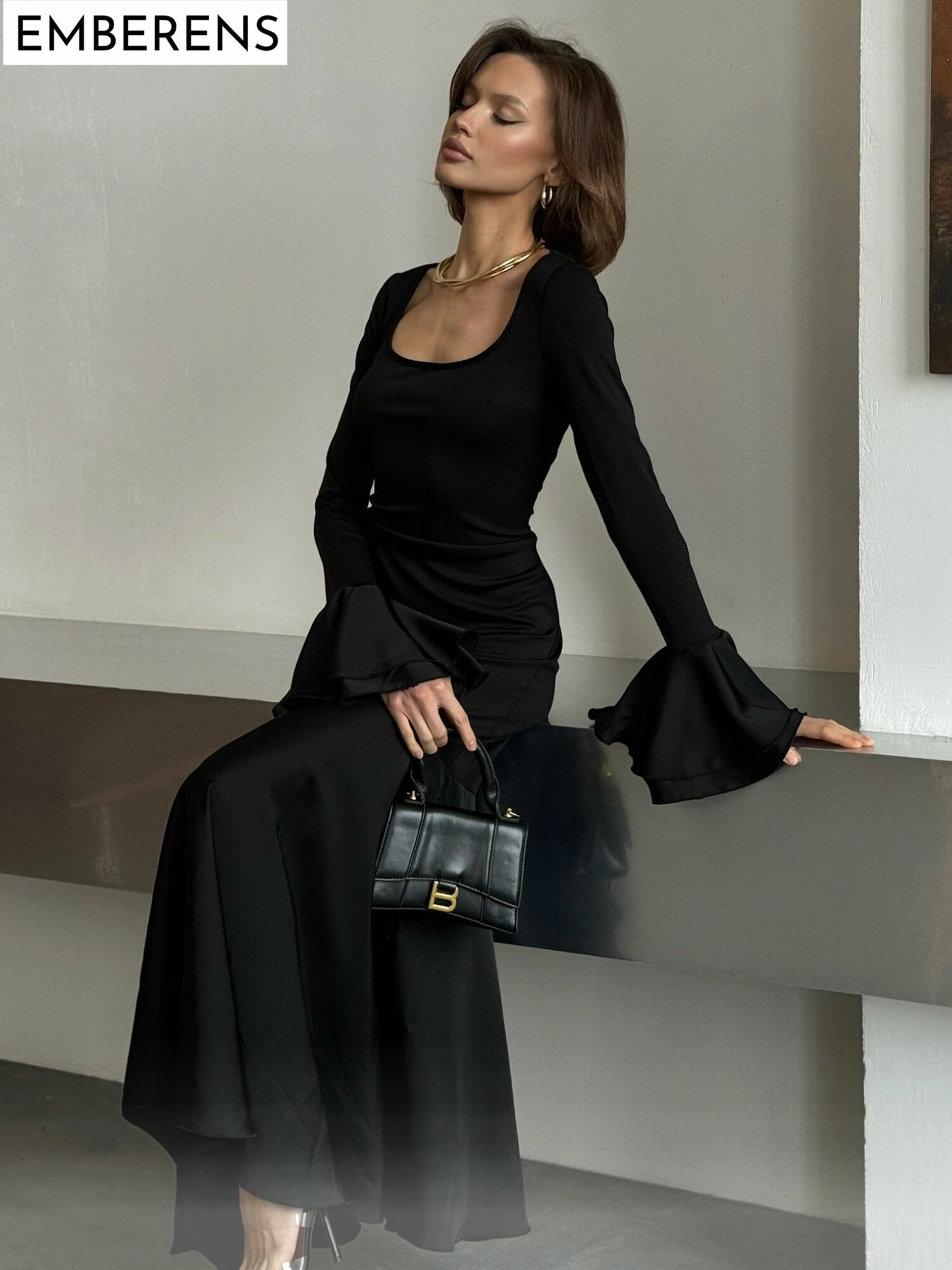 Платье Осень-зима 2025