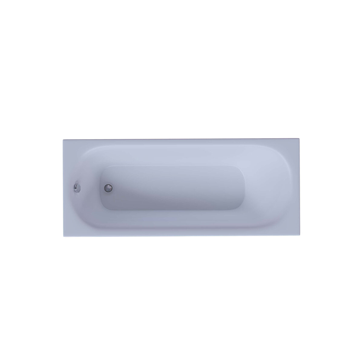 Ванна акриловая Aquatek (Акватек) Лугано прямоугольная 160х70 см LUG160-0000001 Белый