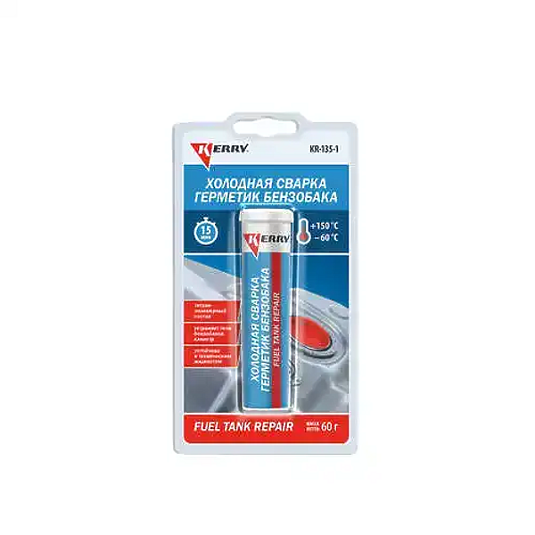 KERRY KR1351 (KR1351_KE) герметик бензобака (металлопластилин) (блистер) 60 гр\