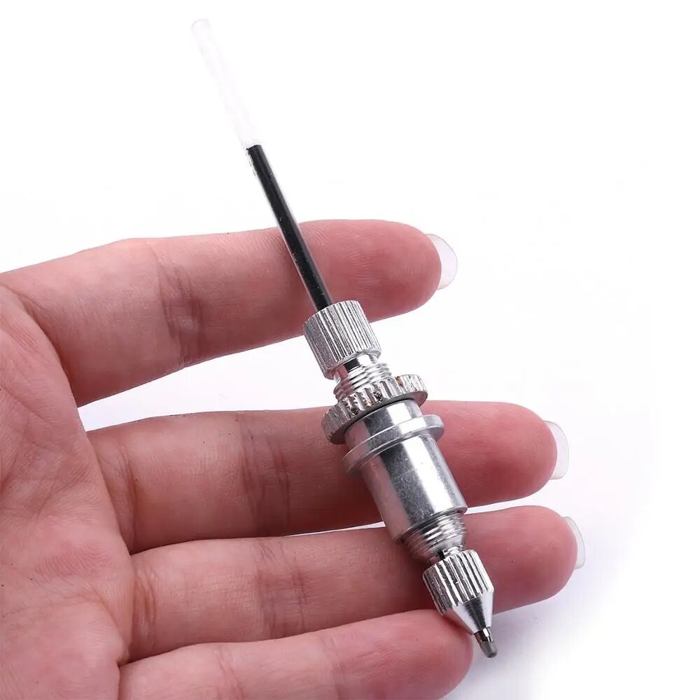 Серебристый алюминиевый держатель для ручек 2 шт. для нового режущего плоттера Roland, держатель для ручек, инструмент для винилового резака 11,5 мм