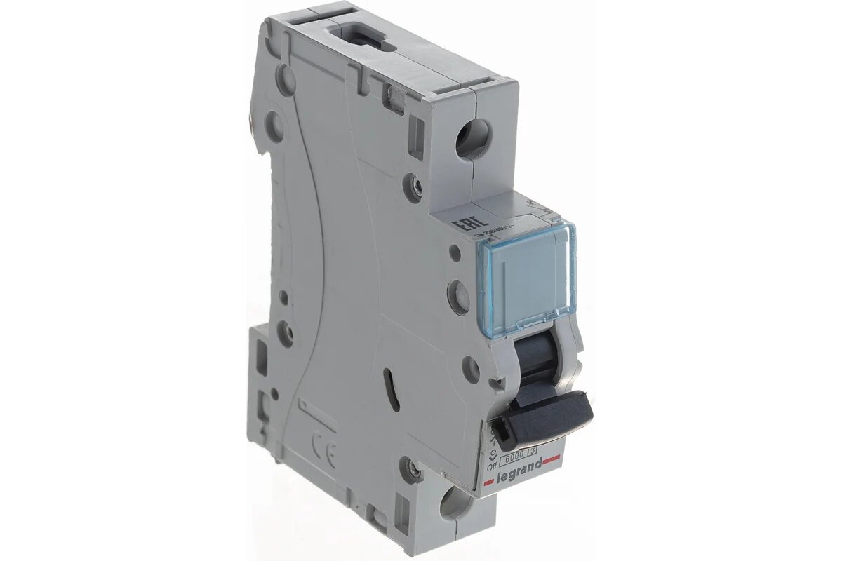Legrand Автоматический выключатель TX? 6000 6 кА тип характеристики C 1П 230/400 В~ 10 А 1 модуль 404026