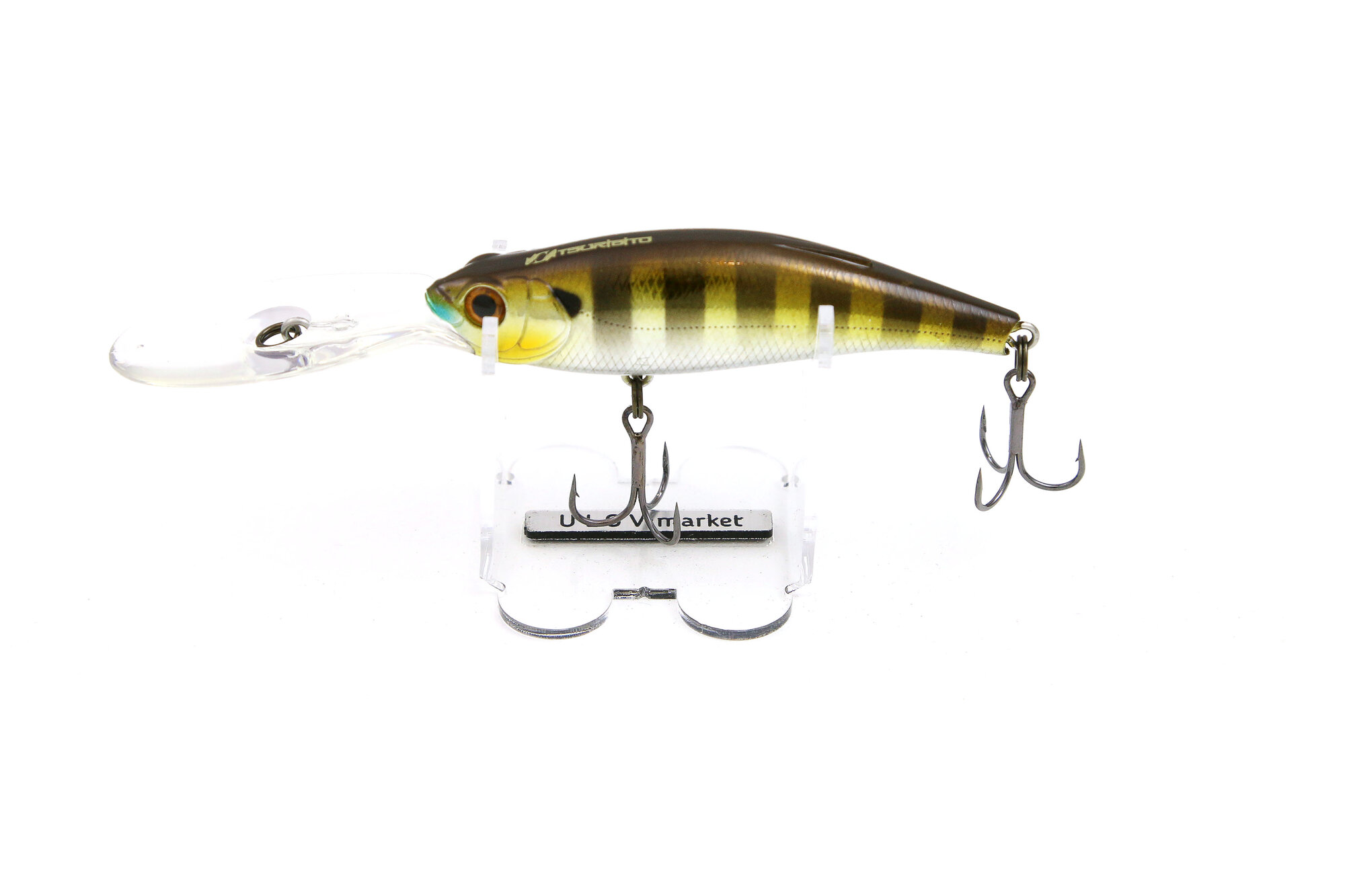 Воблер TSURIBITO Deep Shaker Shad 75F 12.0г Загл.2.0-3.5м #007