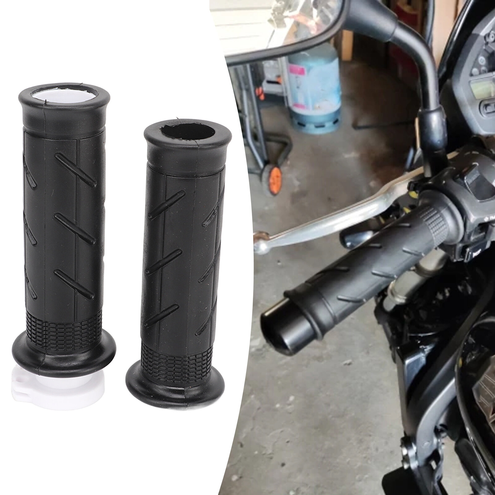 Рукоятки руля мотоцикла резиновые 2шт, замена для CBR600/CBR600RR/F4I/F5/CBR1000/CBR1000RR