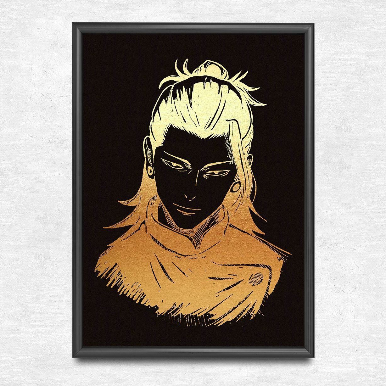 Постер на стену по аниме Магическая битва / Плакат интерьерный Sorcery Fight