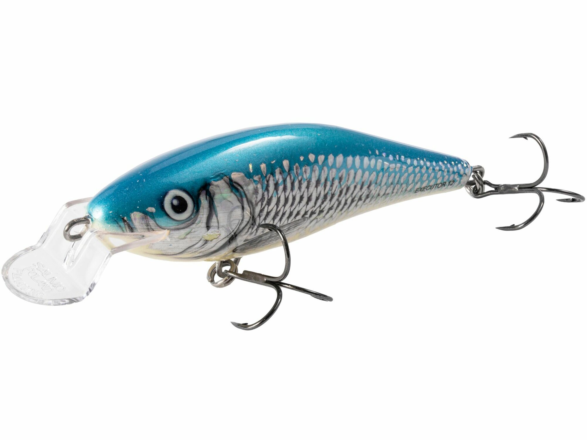 Воблер на озере SALMO POLAND EXECUTOR SR 12/HSH, ратлины для зимней и летней рыбалки