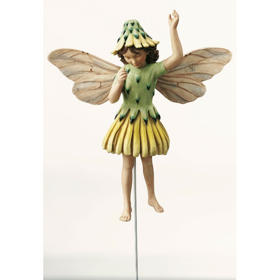 Фигурка декоративная, цветочная фея Бархатцы