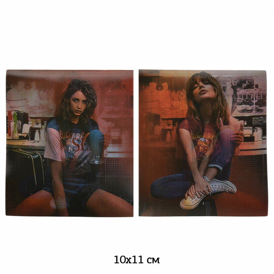 Термоаппликации 3D (интерактивные) TBY.3D05 10х11см, уп.5шт