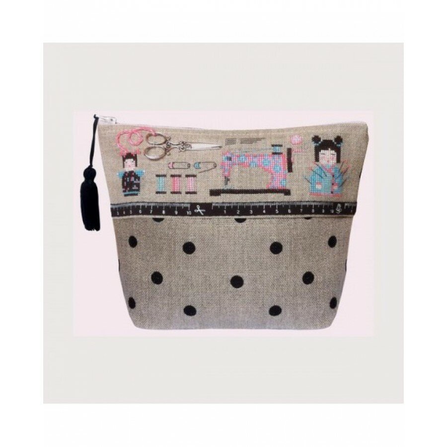 Набор для вышивания сумочки: KOKESHI