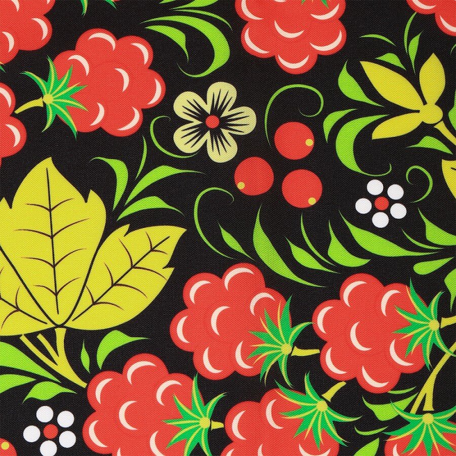 Ткань Габардин 140 г/м² 100% полиэстер шир.150 см T.4000.48 цв. черный уп.3м