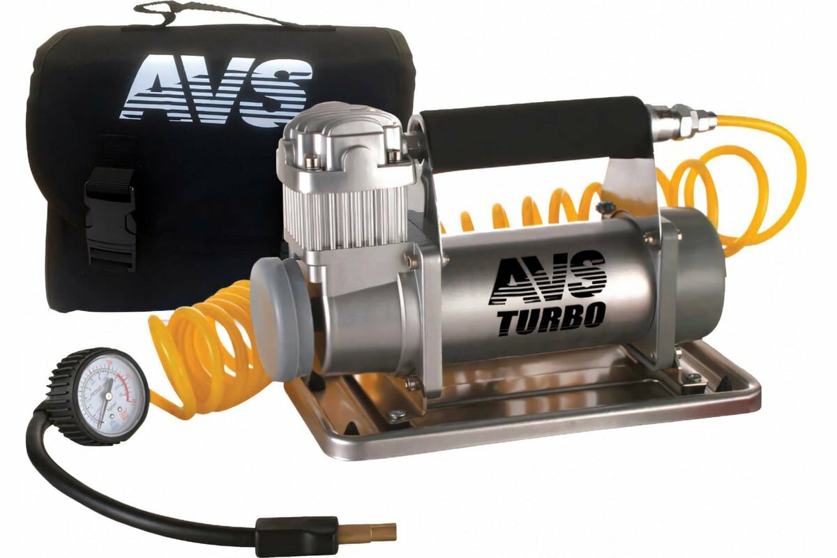 Компрессор автомобильный AVS Turbo KS 900 350Вт 12В 90л/мин 10Атм