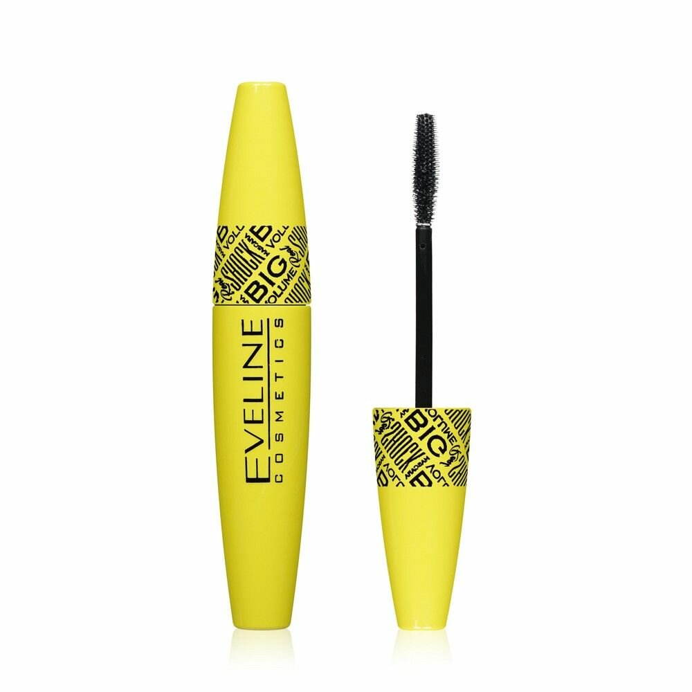 Тушь для ресниц Eveline Big volume real shock, 10 мл