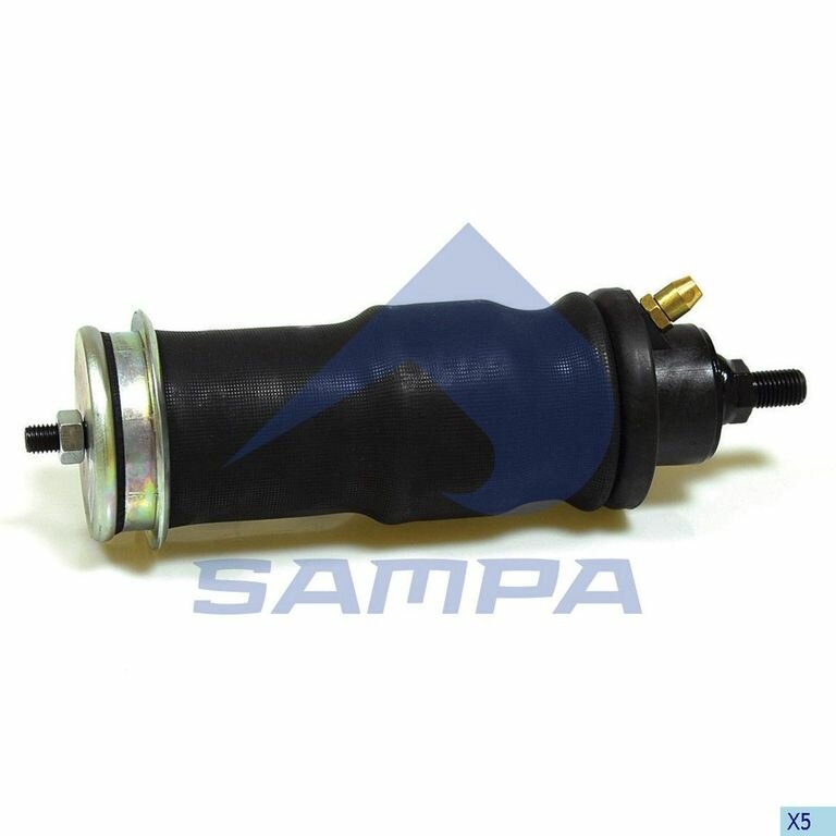 Амортизатор кабины задний с пневмоподушкой для Скания 4 арт 04018001 SAMPA