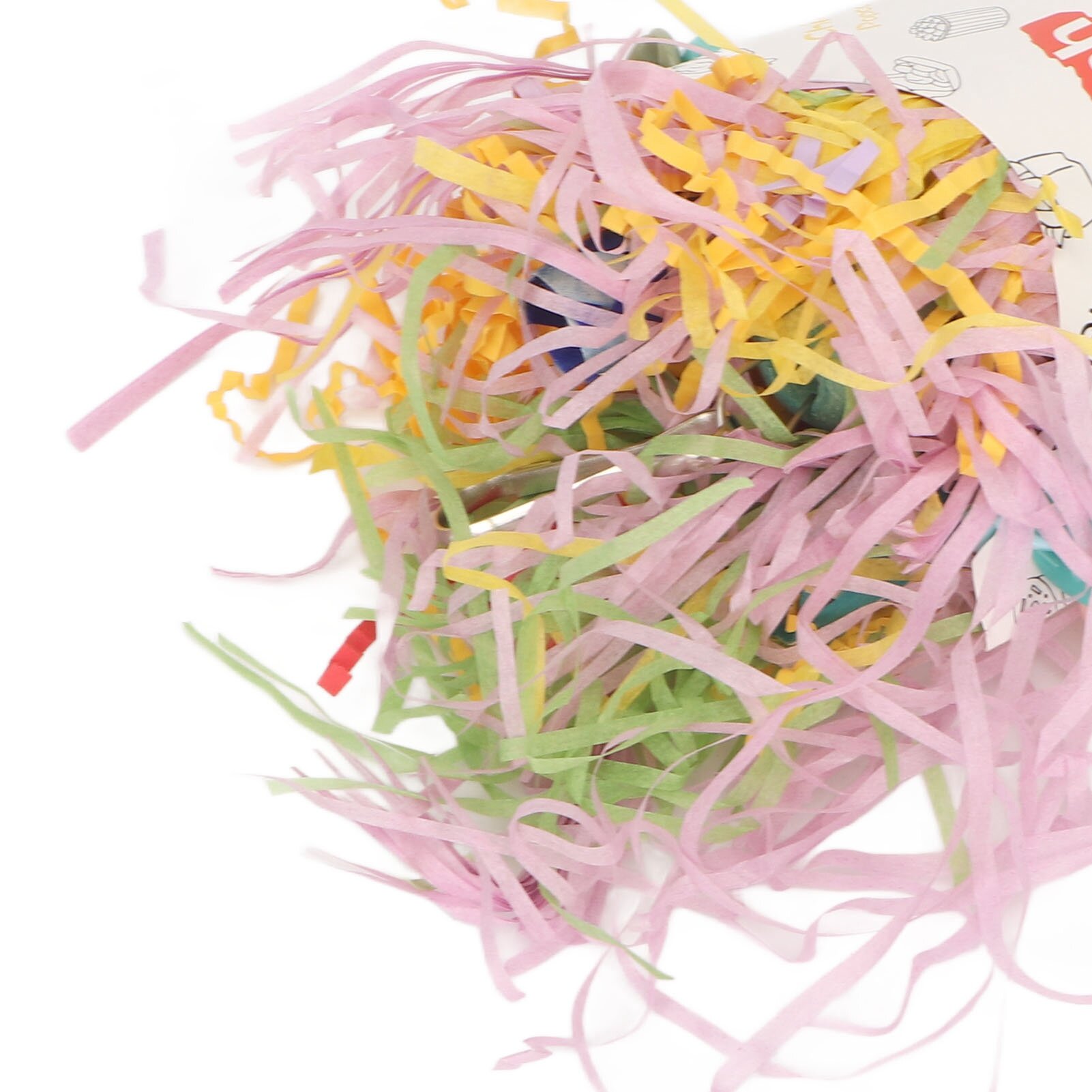 Птица, игрушка с картофелем фри, красочные бумажные полоски, бамбуковая ловушка, чашка, попугай, жевательные игрушки для корелл, попугаев