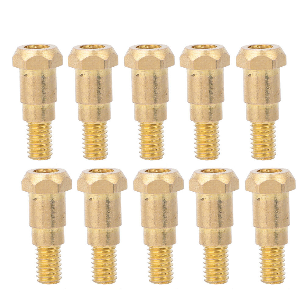 10 шт. держателей контактных наконечников для сварочной горелки Binzel MB 24KD MIG MAG, сменные расходные материалы, прочные аксессуары