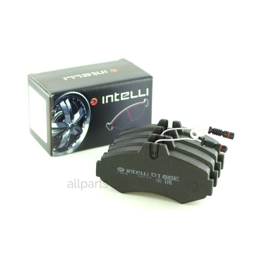 DAFMI 'D186EI дафми # Колодка торм. передн. D186EI "INTELLI" к-т с дат. износа MB Sprinter/Vito