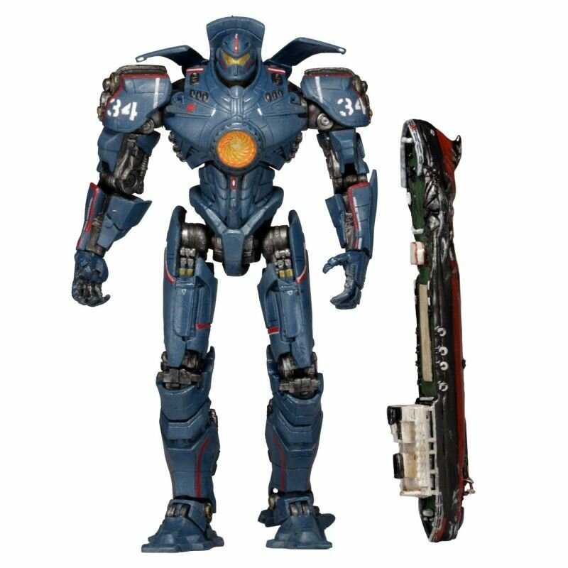 Фигурка Тихоокеанский рубеж - Pacific Rim Jaeger Gipsy Danger Hong Kong Brawl (18см)