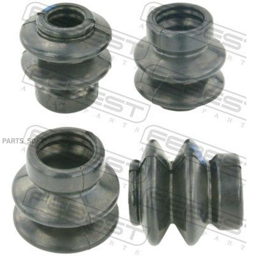 FEBEST Пыльник втулки направляющей суппорта тормозного заднего (4 шт. в упаковке)