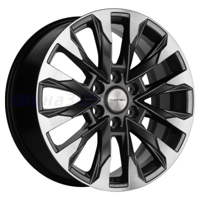 Литой колесный диск Khomen Wheels KHW2010 (Mohave) 8x20/6x114,3 ET40 D67,1 Gray-FP