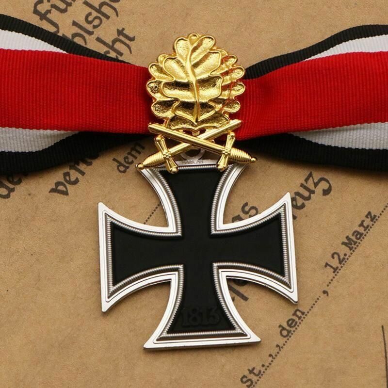 Немецкий Железный крест 1813 года Копии Золотисто-желтый.