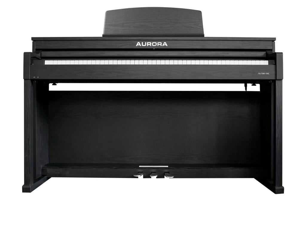 AU130-BK Цифровое пианино со стойкой, черное, Aurora