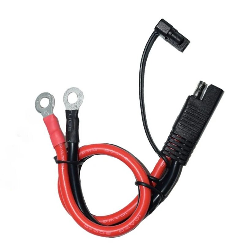 10AWG SAE Кабель зарядного устройства для клеммы аккумулятора мотоцикла к быстрому удлинительному кабелю SAE для зарядного устройства