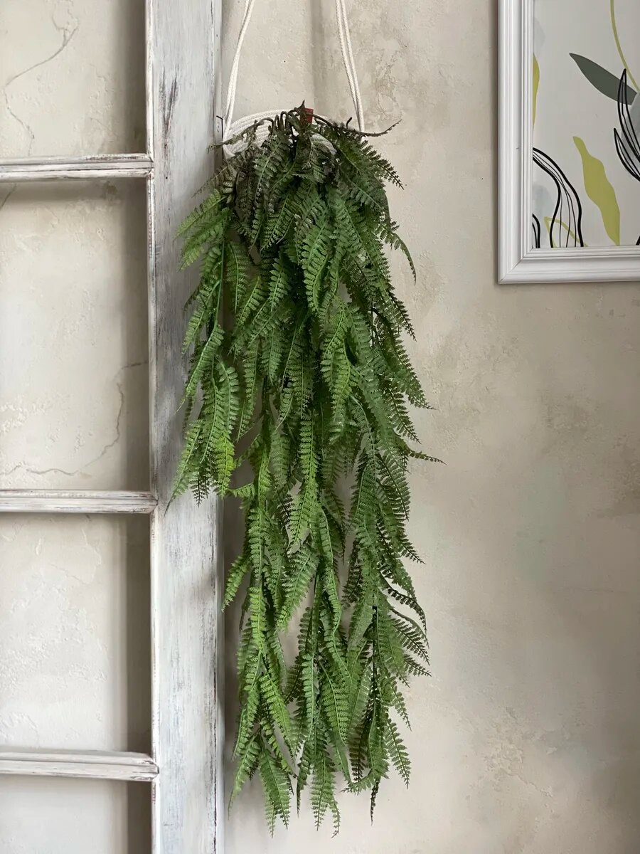 Искусственная лиана свисающее растение