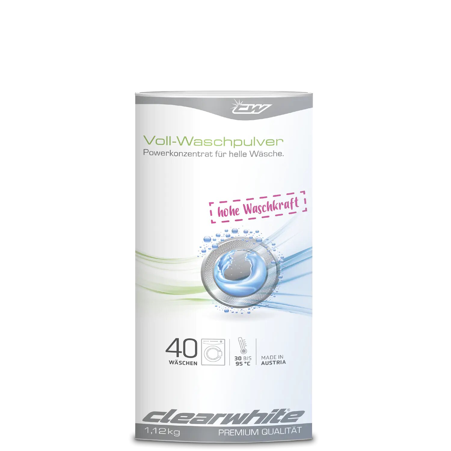 Стиральный порошок для белых вещей ClearWhite 1,12кг