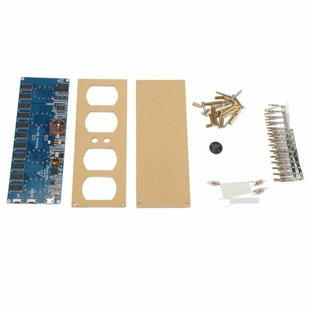 Diy In12 In-12 Nixie Tube Pcba Kit Цифровые Часы Красивые, Без Трубок
