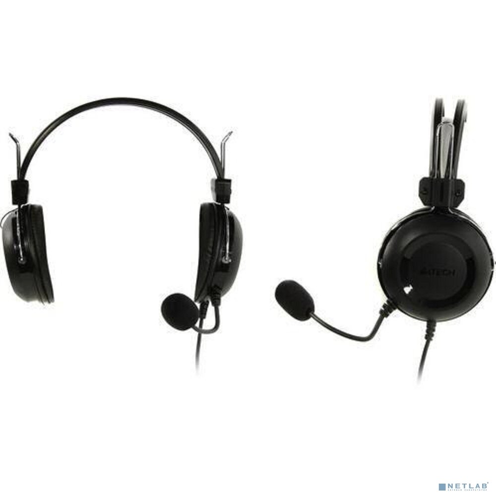 A4 HU-35 черный 2м накладные USB оголовье