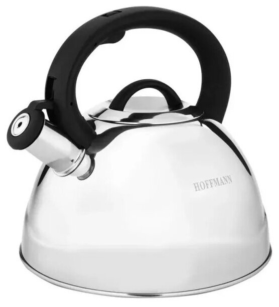 Чайник HOFFMANN 3,0 л со свистком, нерж. HM55139