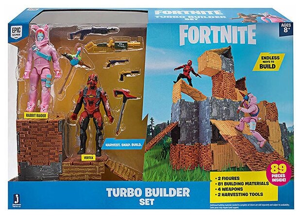Fortnite - Игровой набор Turbo Builder Set с 2 фигурками