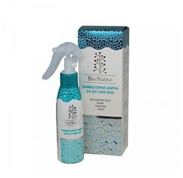 Шампунь Сашера-Мед BioNative наномицеллярный, для всех типов, 150 мл