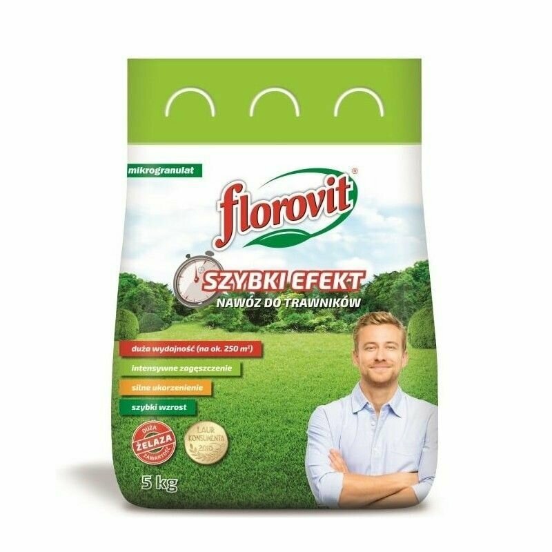 Florovit быстрого действия для газона 5 кг