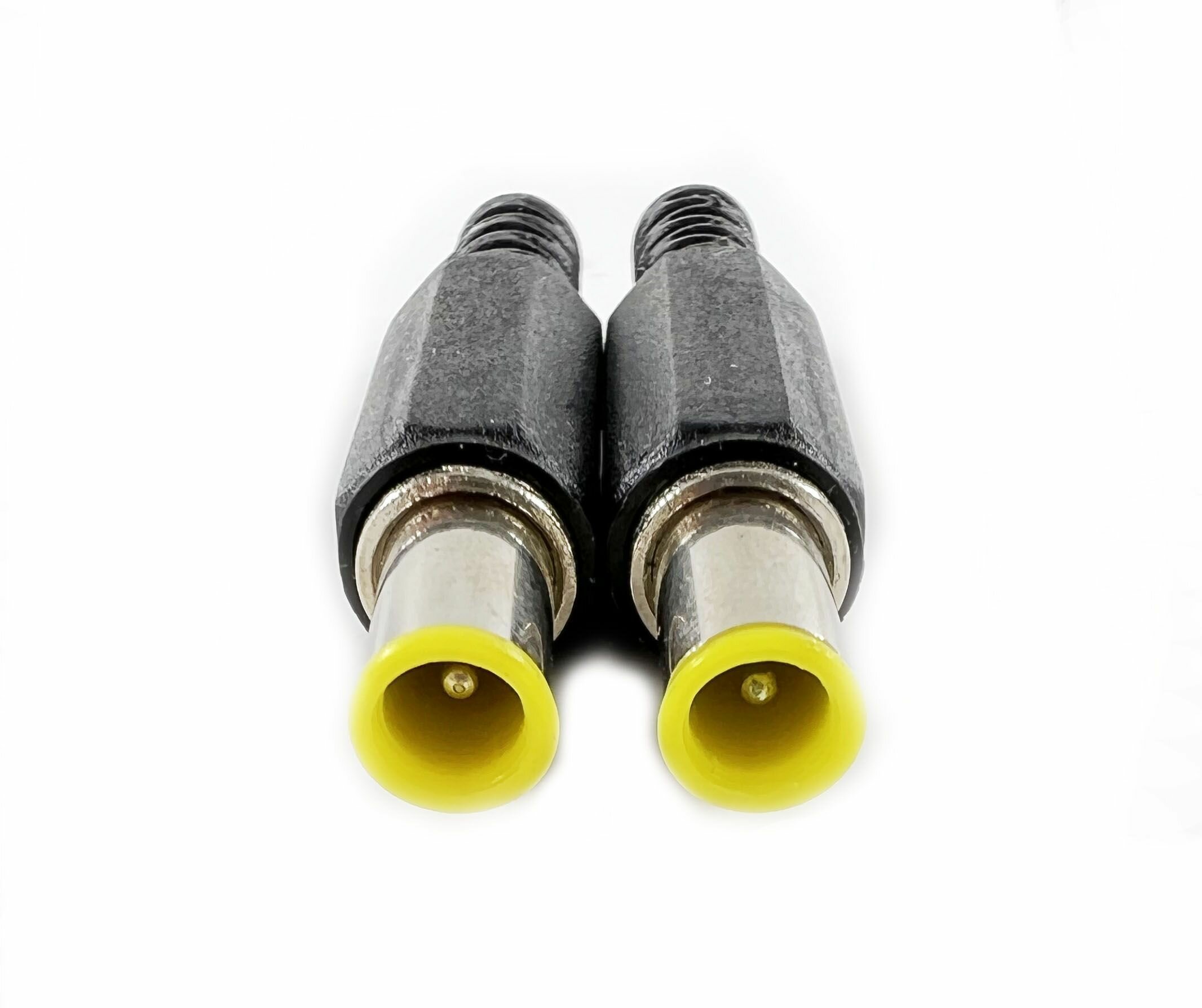 Штекер питания 6.0х1.2 pinх 9.5 мм штекер пластик на кабель (NoteBook) ( 2 штуки)