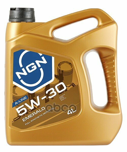 NGN Моторное Масло Синт 5W-30 Smcf C3 Emerald A-Line 4L