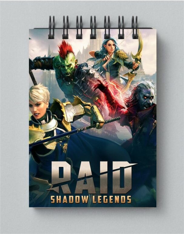 Блокнот Raid: Shadow Legends, Рейд: Шедоу Ледженс, Рейд: Легенды Теней №9, А5
