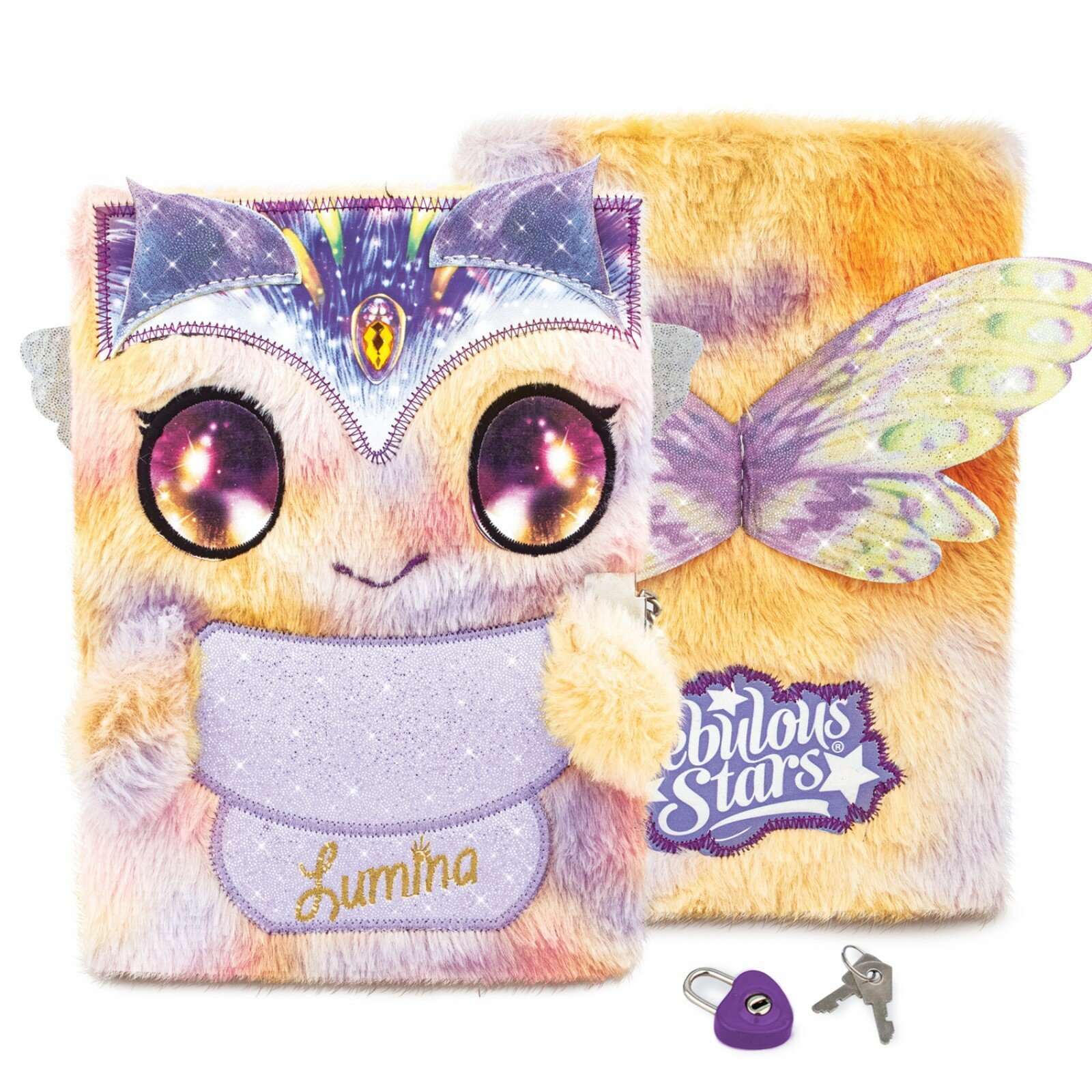 Блокнот для девочек Nebulous Stars Lumina 12513_NSDA \ формат А5, с замком