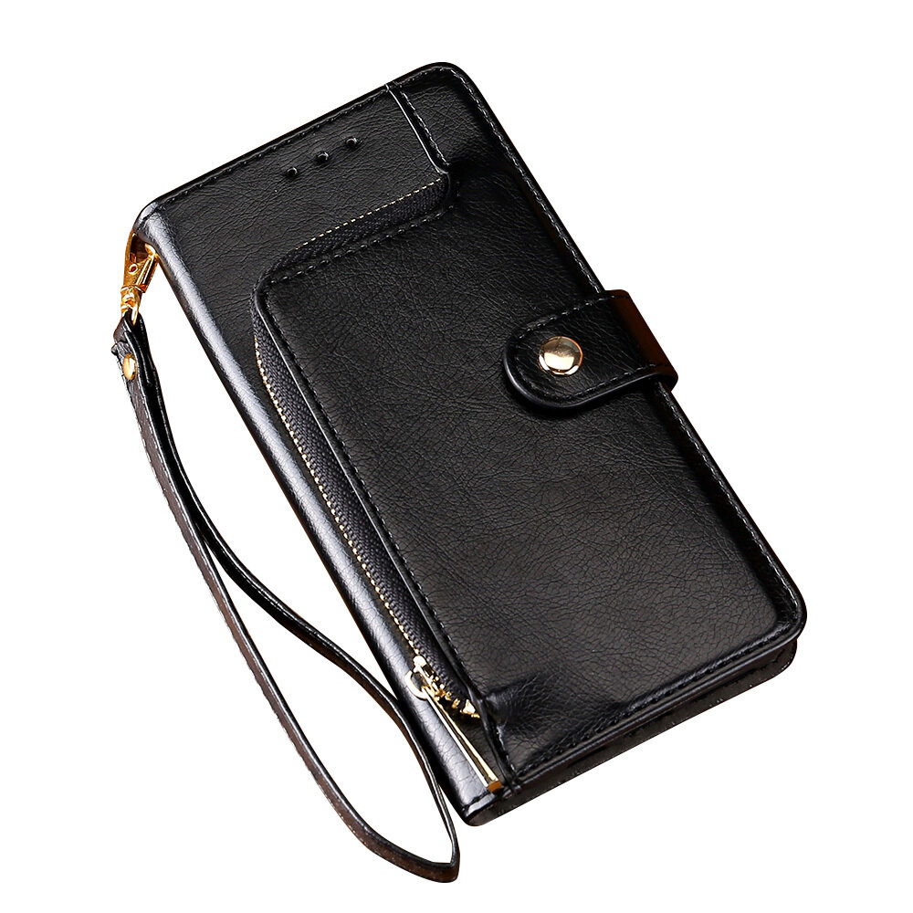 Чехол-книжка MyPads для Huawei Honor 50 / Nova 9 / Хонор 50 / Нова 9 со шнурком (черный)