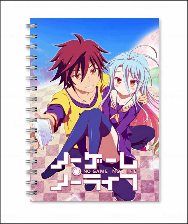 Тетрадь Нет игры - нет жизни, No Game No Life №2, А4