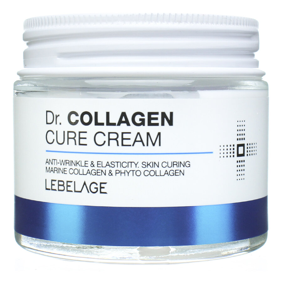 Крем для лица разглаживающий с коллагеном Lebelage Dr.Collagen Cure Cream (70 мл)