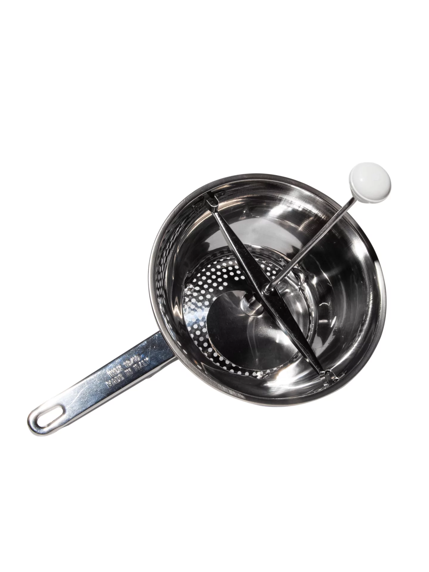 Ручное механическое сито NEW OMRA 461CA Camilla (3 диска, 24 см) для протирки в пюре ягод, фруктов, овощей, томатов