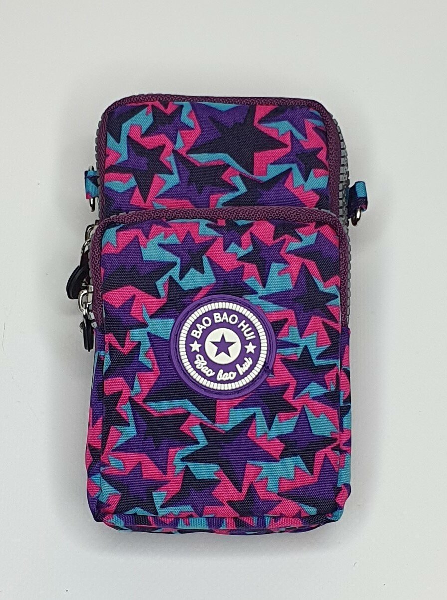 Сумка для мобильного телефона и мелочей, звезды