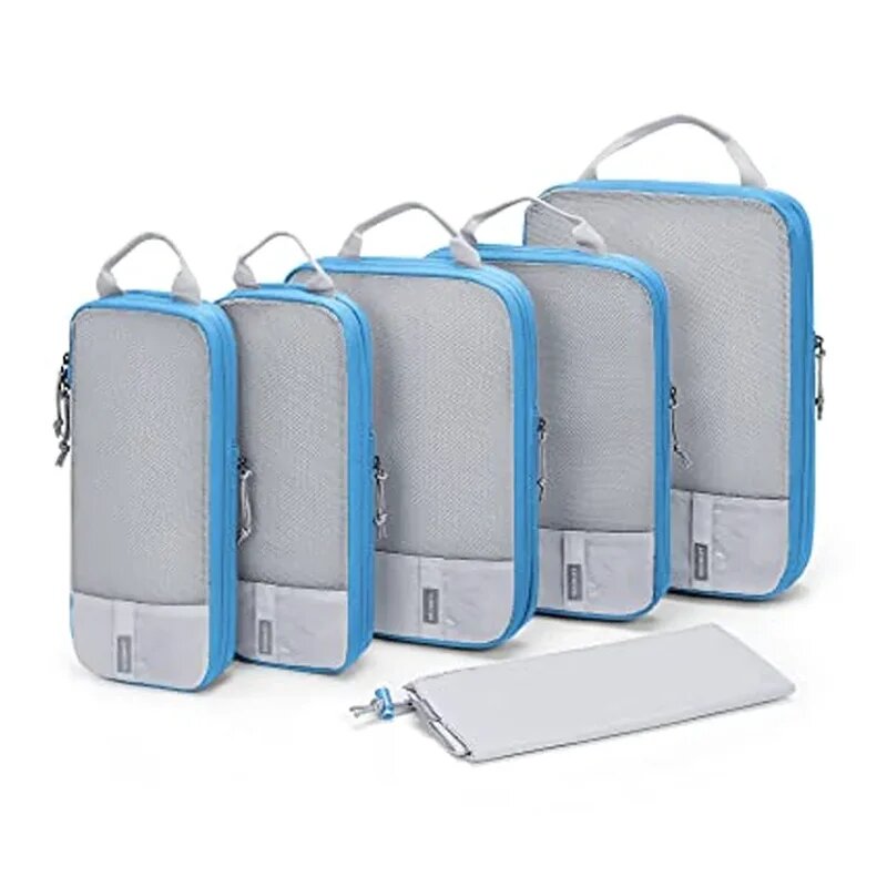 Органайзеры для путешествий BAGSMART, набор 6 шт, Blue