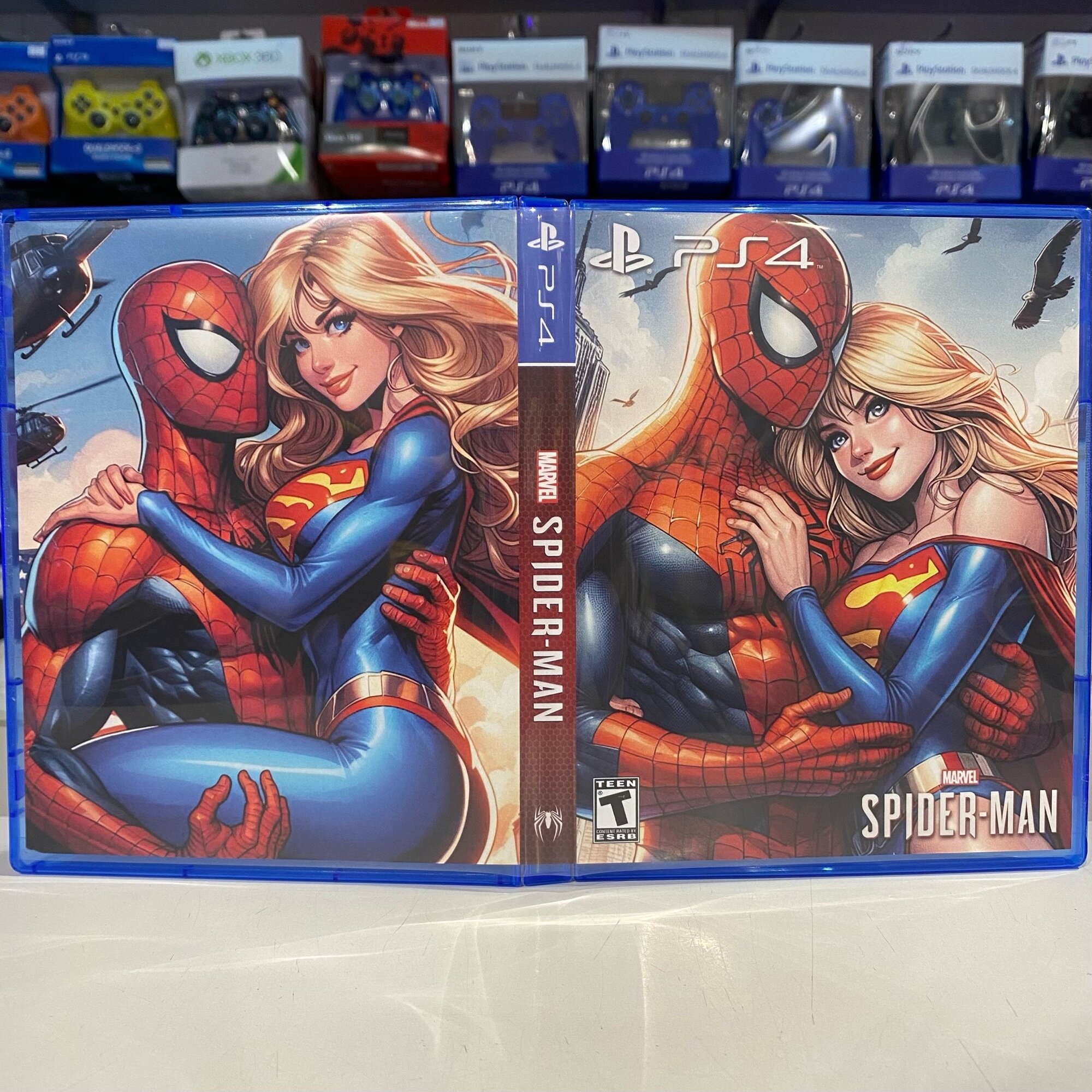 Эксклюзивная обложка PS4 для Spider Man / Человек паук №18
