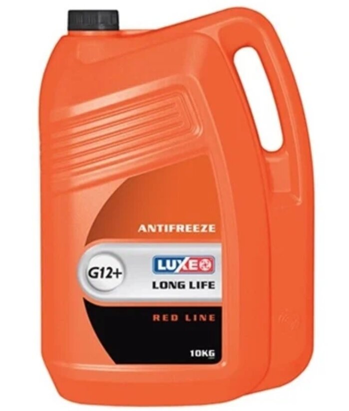 Антифриз готовый LUXE Red Line G12+ красный, канистра 10 литров