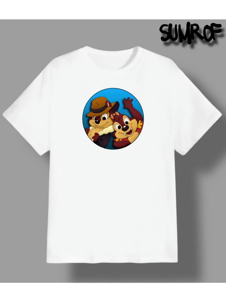 Футболка чип и дейл дисней ретро